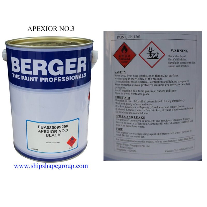 APEXIOR COMPOUND NO.3 1GAL (IMPA 450562) ราคา บาท/แกลลอน