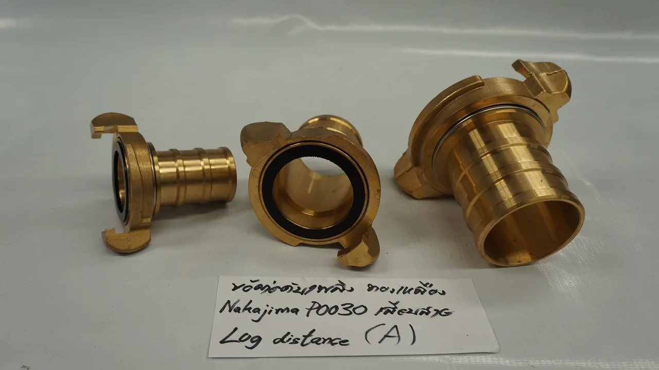 ข้อต่อดับเพลิง ทองเหลือง Nakajima P0030-40A เสียบสาย Lug distance (A ...