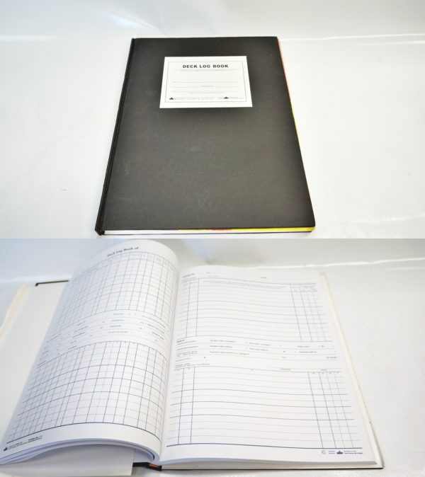สมุด SHIPS LOG BOOK FOR DECK USE (Deck log book) - Ship Store Online.
